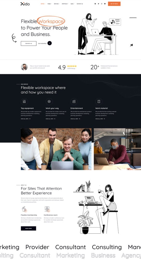 Xido - Startup and SaaS HTML Template + RTL - PBM Infotech